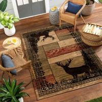 China Crystal Velvet Floor Carpet 40x60cm North European Ancient Design for Living Room Bedroom Door Mat for sale