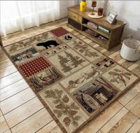 China North European Crystal Velvet Floor Carpet 40x60cm to 200x300cm for Hotel Living Room for sale