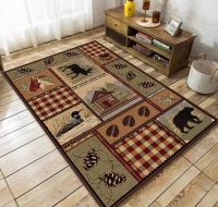 China North European Crystal Velvet Floor Carpet 40x60cm to 200x300cm for Hotel Living Room for sale