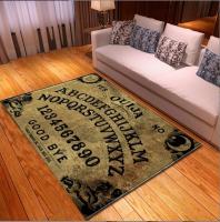 China Ethnic Ancient European Flower Pattern Living Room Carpet 160x230cm Polyester Fiber for sale