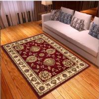 China Ethnic Ancient European Flower Pattern Living Room Carpet 160x230cm Polyester Fiber for sale