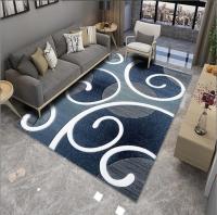China North European Geometric Living Room Floor Carpet 120x150cm Machine Washable Polyester for sale
