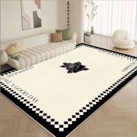 China Fragrance Rectangle Living Room Rug Cashmere-Like Acrylic Yarns 100x200cm Machine Made for sale