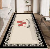 China Crystal Velvet Fragrant Wild Carpet 120x160cm Machine Washable Living Room Rug for sale
