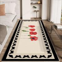 China Crystal Velvet Fragrant Wild Carpet 120x160cm Machine Washable Living Room Rug for sale