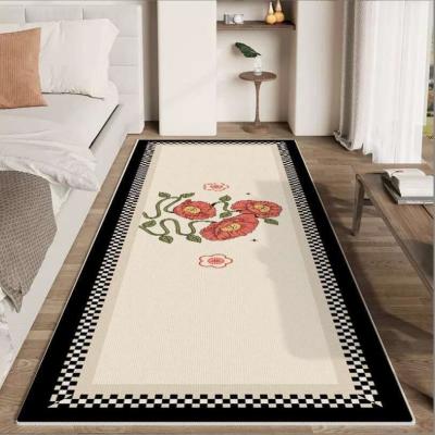 China Classic Starry Sky Crystal Velvet Rectangle Carpet 80x160cm Machine Washable for sale