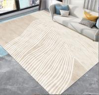 China Polyester Fiber Machine Woven Carpet 100x200cm Living Room Bedroom Mat for sale
