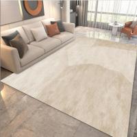 China Polyester Fiber Machine Woven Carpet 100x200cm Living Room Bedroom Mat for sale