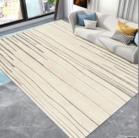 China Polyester Fiber Machine Woven Carpet 100x200cm Living Room Bedroom Mat for sale