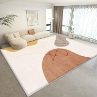 China Polyester Fiber Crystal Velvet Living Room Carpet 100x200cm Machine Washable for sale