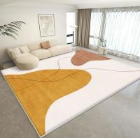 China Polyester Fiber Crystal Velvet Living Room Carpet 100x200cm Machine Washable for sale