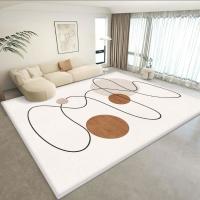 China Polyester Fiber Crystal Velvet Living Room Carpet 100x200cm Machine Washable for sale