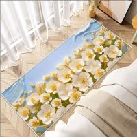 China Polyester Fiber Machine Made Living Room Carpet 100x160cm Imitation Cashmere for sale