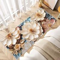 China Polyester Fiber Machine Made Living Room Carpet 100x160cm Imitation Cashmere for sale