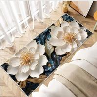 China Polyester Fiber Machine Made Living Room Carpet 100x160cm Imitation Cashmere for sale