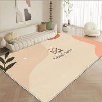 China Imitation Cashmere Living Room Floor Rug 100x200cm Cashmere-Like Acrylic Yarns Machine Made for sale