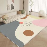 China Imitation Cashmere Living Room Floor Rug 100x200cm Cashmere-Like Acrylic Yarns Machine Made for sale