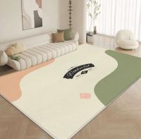 China Imitation Cashmere Living Room Floor Rug 100x200cm Cashmere-Like Acrylic Yarns Machine Made for sale