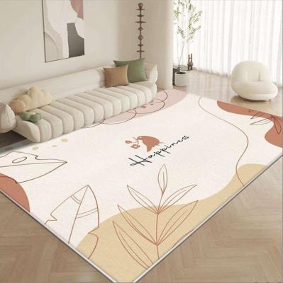 China Imitation Cashmere Living Room Floor Rug 100x200cm Machine Washable Acrylic for sale
