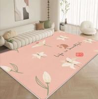 China Imitation Cashmere Living Room Floor Rug 100x200cm Machine Washable Acrylic for sale