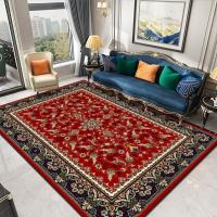 China Persian Crystal Velvet Rectangle Floor Carpet 200x300cm for Bedroom Living Room for sale