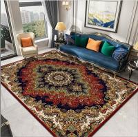 China Persian Crystal Velvet Rectangle Floor Carpet 200x300cm for Bedroom Living Room for sale