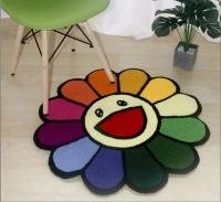 China Polyester Fiber Imitation Cashmere Floor Mat 200x300cm Customizable Rectangle Rug for sale