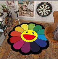 China Polyester Fiber Imitation Cashmere Floor Mat 200x300cm Customizable Rectangle Rug for sale