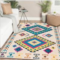 China Bosmia Polyester Fiber Rectangle Carpet 80x120cm Living Room Hotel Floor Mat for sale