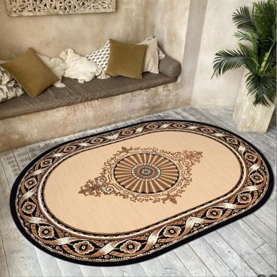 China Bohemian Crystal Velvet Living Room Floor Carpet 160x230cm Machine Washable Custom Size for sale