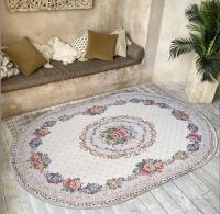 China Bohemian Crystal Velvet Living Room Floor Carpet 160x230cm Machine Washable Custom Size for sale