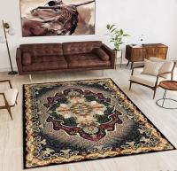 China Persia Style Ancient Flower Living Room Carpet Polyester Fiber 100x160cm Machine Washable for sale