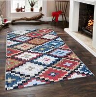 China Nordic Moroccan Vintage Living Room Floor Carpet Polyester Fiber 40x60cm Custom Size for sale