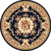 China Ancient Ethnic Style Polyester Fiber Living Room Floor Carpet 180x180cm for sale