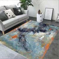 China 3D Printed Feather Abstract Pattern Living Room Floor Carpets 200*300cm for sale