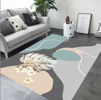 China 3D Printed Feather Abstract Pattern Living Room Floor Carpets 200*300cm for sale
