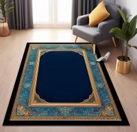 China Arabic Printed Worship Mat Prayer Carpet Polyester Fiber 70x110cm Machine Washable for sale
