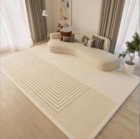 China Japanese Wabi-Sabi Stripes Crystal Velvet Living Room Floor Carpet 40x60cm Custom Size for sale