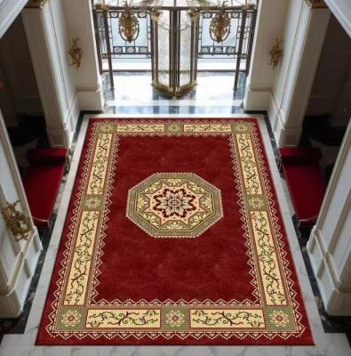 China Bohemia Colorful Printed Flower Crystal Velvet Carpet 40x60cm Living Room Floor Mat for sale