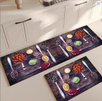 China Polyester Fiber Kitchen Oil Absorbent Floor Mat 40x160cm Customizable for sale