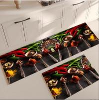 China Polyester Fiber Kitchen Oil Absorbent Floor Mat 40x160cm Customizable for sale