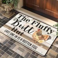 China American Style Cock Door Mat Entrance Floor Carpet Rug 40x60cm Polyester for sale