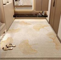 China Polyester Fiber Entry Door Mat Floor Carpet Rug 80x120 cm Custom Size for sale