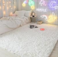 China Polyester Fiber Plush Blanket Bedroom Floor Carpet 60x160cm Machine Washable for sale
