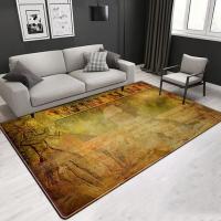 China Polyester Fiber National Style Floor Carpet 100x150cm Living Room Bedroom Rug for sale