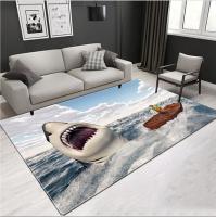 China Modern Nordic National Style Living Room Bedroom Floor Carpet Polyester Fiber 100x150cm for sale