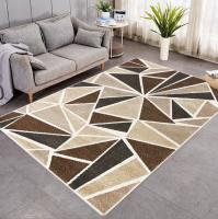 China Polyester Fiber Living Room Floor Carpet 100x150cm Machine Washable Custom Size for sale