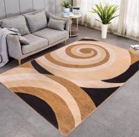 China Polyester Fiber Living Room Carpet 100x150cm Machine Washable Floor Rug for sale