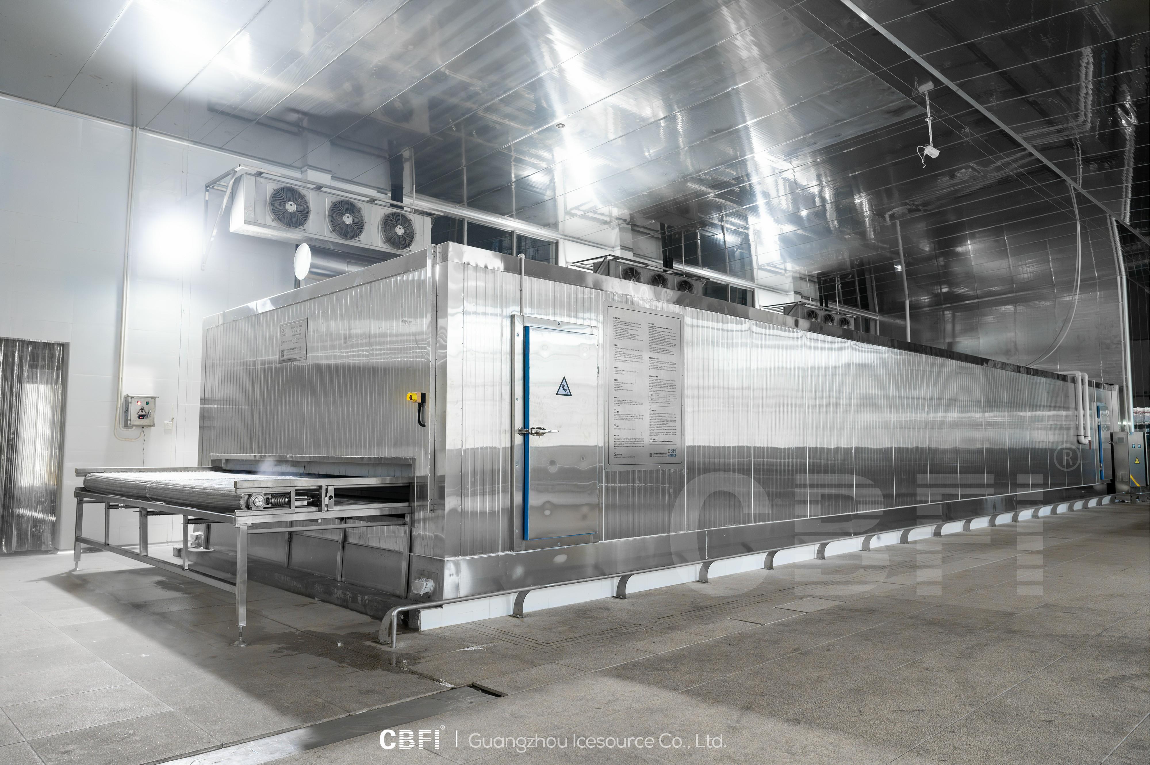 2 tons quick tunnel freezer