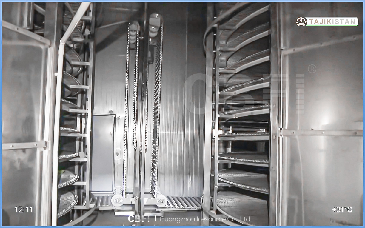Double Spiral Freezer